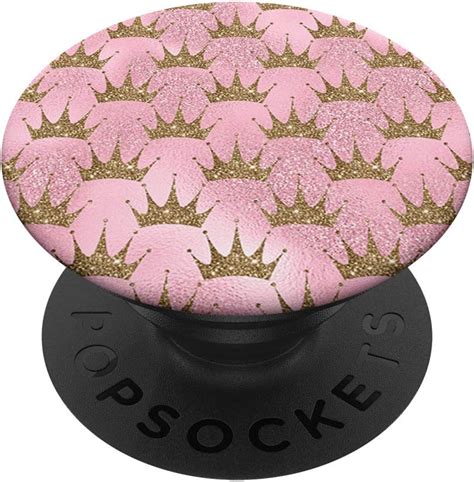 Crown Popsocket Pink Crown For Princesses Popsockets