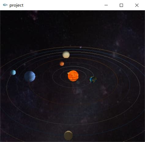 opengl绘制太阳系：地球、太阳等 opengl好例子