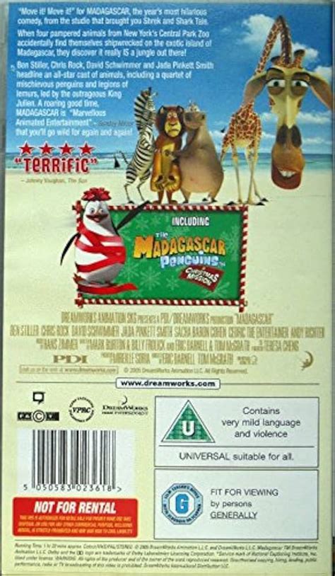 Madagascar 2005 Vhs Uk