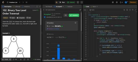 100daysofcode drgvishwanathanchallenge java leetcode binarytree… siddhesh avhad