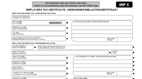 Irp5 Form Everything You Need To Know Including The Pdf Download Link Za
