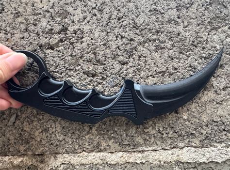 Cs Karambit Knife By Maxminsca Makerworld