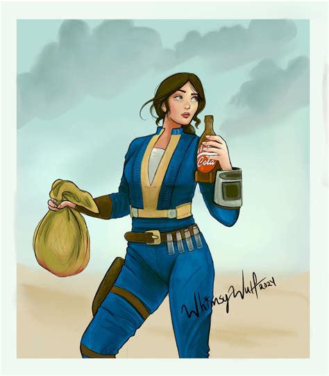 Lucy Fallout Fan Art By Whimsywulf On Deviantart
