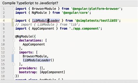Typescript Library Has No Exported Member Even Though I Export It