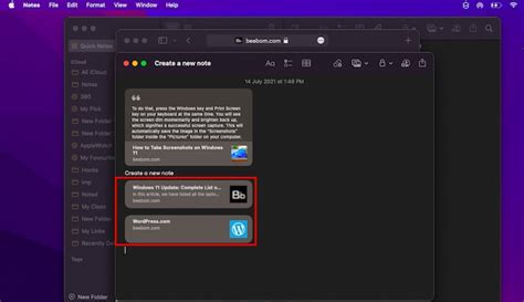 How To Use Quick Note In MacOS Monterey On Mac Beebom