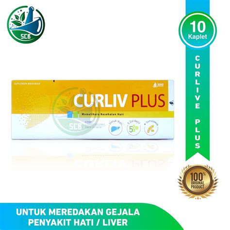 Jual Curliv Plus Strip 10 Kaplet Curcuma Vitamin Hati Vitamin Liver Shopee Indonesia