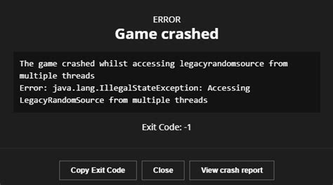 Crashed Whilst Accessing Legacyrandomsource From Multiple Threads Issue AllTheMods ATM