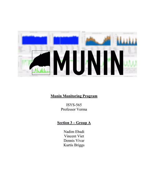 munin monitoring project pdf