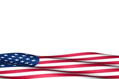 computer generated animated loop depicting a waving american flag