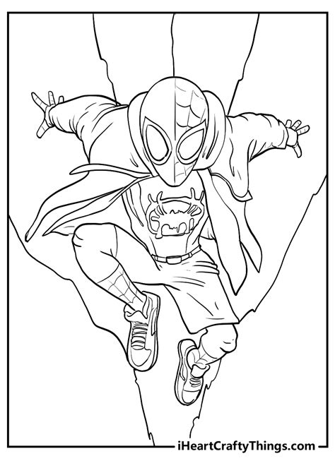 22 Miles Morales Coloring Pages Free Printable Pdfs
