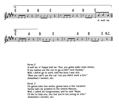 Summertime Blues By Eddie Cochran And Jerry Capehart Sheet Music Meta