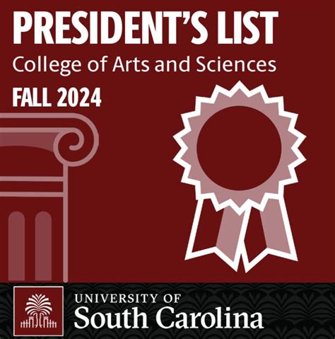 I Am Excited To Announce That I Made The University Of South Carolina College Of Arts And