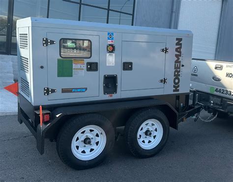 Koreman Generador Nuevo Trifásico 40 Kw Con Cabina Acústica Montado