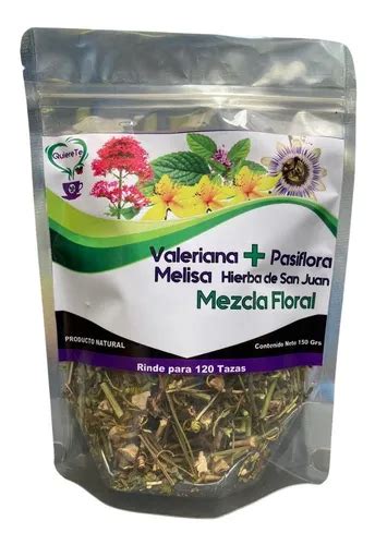 Te De Valeriana Pasiflora Melisa 150 Grs Mercadolibre