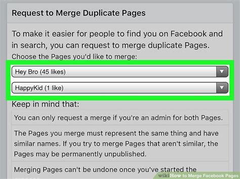 How To Merge Facebook Pages With Pictures WikiHow Tech