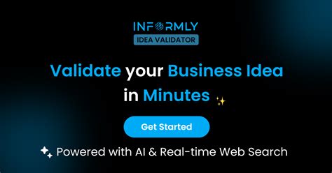 Idea Validator • Informly • Validate Your Business Idea Instantly With