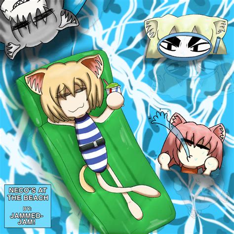 Necos At The Beach By Jammedjam787512 On Deviantart