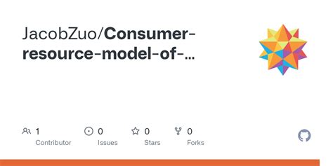 Github Jacobzuoconsumer Resource Model Of Mutualistic Interaction