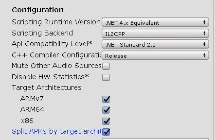 Unity Export Android Bit Stack Overflow