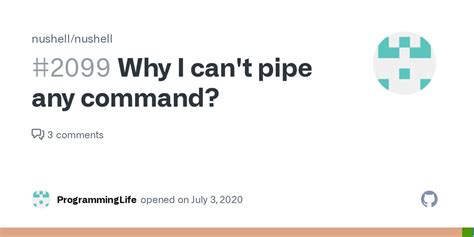 Why I Can T Pipe Any Command Issue Nushell Nushell GitHub