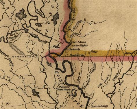 Shreves Cut The Mississippi Red And Atchafalaya Rivers At Red River