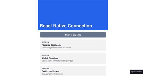 React Native Scrollable Navigation Bar Examples Codesandbox
