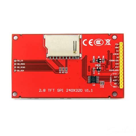 2 8 Inch SPI Touch Module ILI9341 Redeem Hardware Products DIY Electronics And Kits By