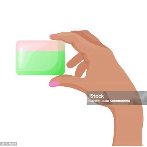 손에는 크림 로션이 들어 있습니다 유행의 평면 벡터 일러스트 레이 션입니다 건강관리와 의술에 대한 스톡 벡터 아트 및 기타 이미지 건강관리와 의술 건강한 생활방식