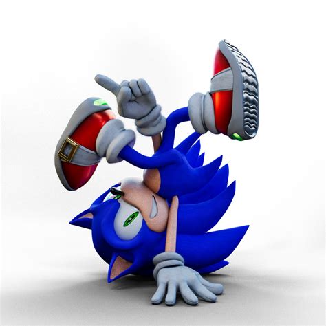 Sonic But Hes Upside Down By Soniclover By Sonic2763ring On Deviantart