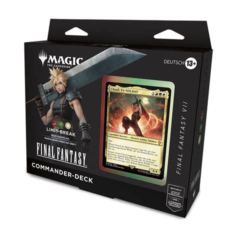 Final Fantasy Limit Break Commander Deck Magic The Gathering Magic The Gathering Elbenwald