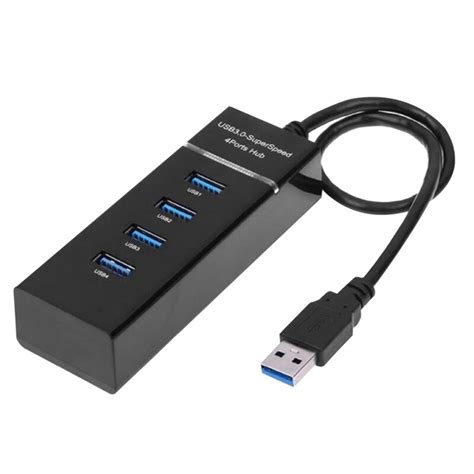 High Speed Usb 3 0 Hub 4 Port Splitter Adapter 5gb Vicedeal