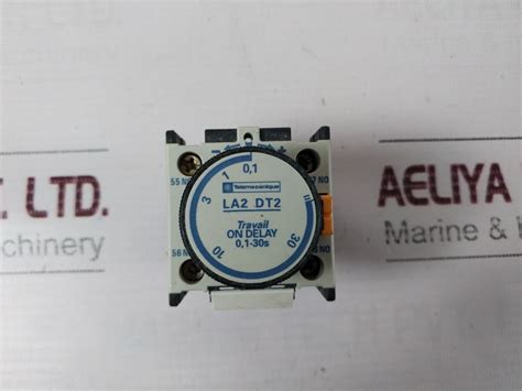 telemecanique la2 dt2 time delay module aeliya marine