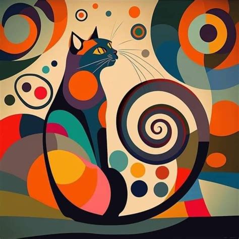 Pin Di Fanny Su Gatos Pittura Di Arte Astratta Arte Su Tela Arte