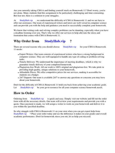 Cs61a Homework 11 Pdf Scheme Programming Language Homework