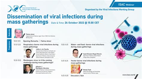 Free Isac Webinar International Society Of Antimicrobial Chemotherapy