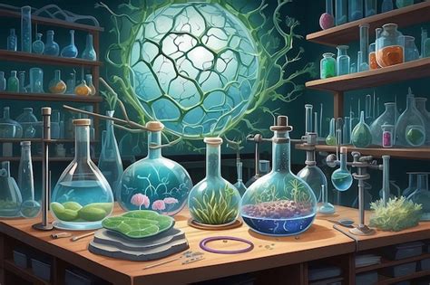 Premium Photo Teacher Demonstrating Science Experiment In Lab