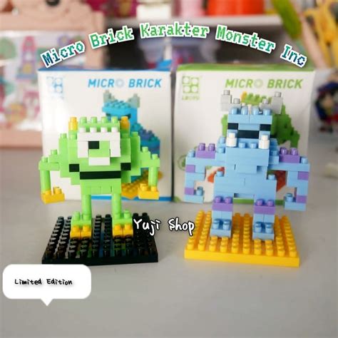 Jual Yuji Shop Micro Brick Limited Edition Karakter Monster Inc Kado