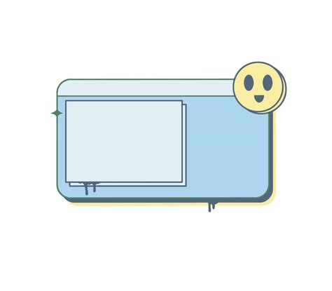 Retro Computer Interface Vintage Old Browser And Dialog Window Template In 90s Style Isolated