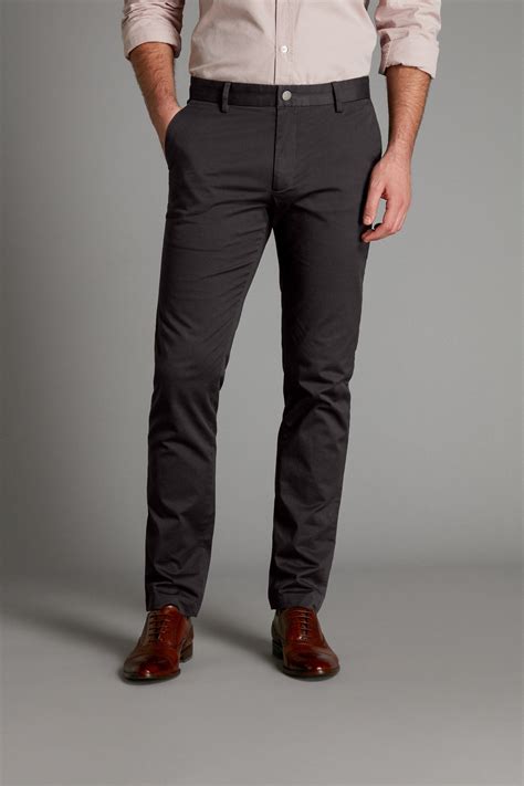 Spoke Charcoal Grey Chinos Bespoke Mens Pants Sharps In 2020