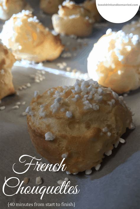 French Chouquettes To Eat Drink And Be Married