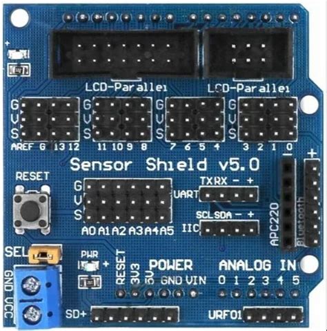 auslese arduino compatible sensor shield v5 0 expansion board at best