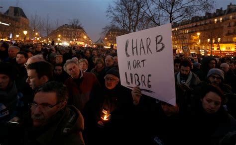 France Vigil For Charlie Hebdo Office Attack Mirror Online