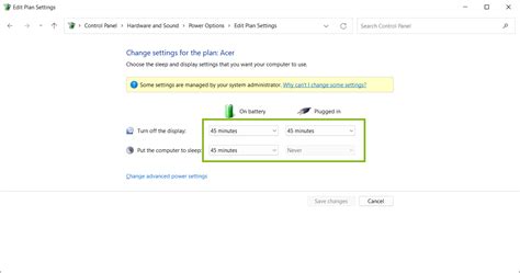 how to make your screen stay on longer in windows 11 acer community