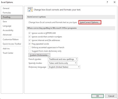How To Enable Or Disable Autocorrect In Excel