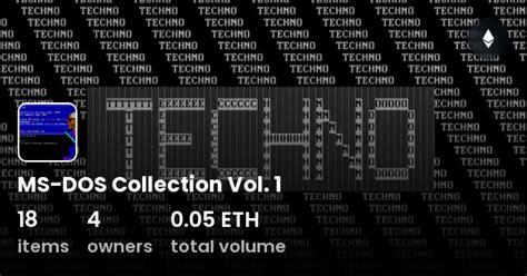 MS DOS Collection Vol Collection OpenSea