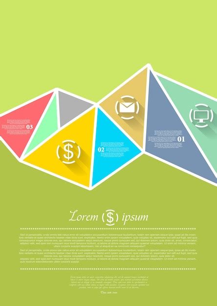 Premium Vector Abstract Flat Tech Concept Background