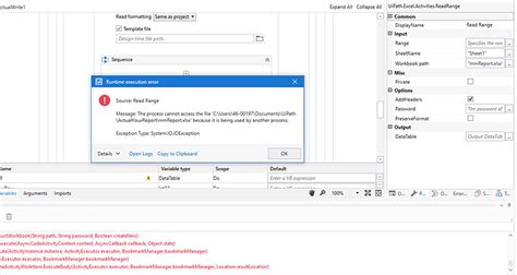 The Process Cannot Access The File Because It Is Being Use By Another Process Studio