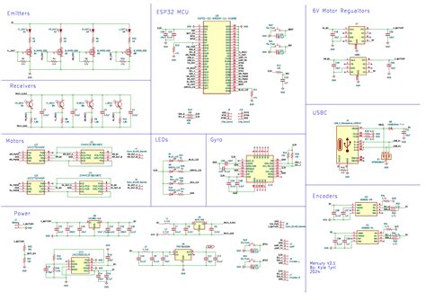 Github Kyletynimercury Esp32 Based Micromouse Source Code And Pcb