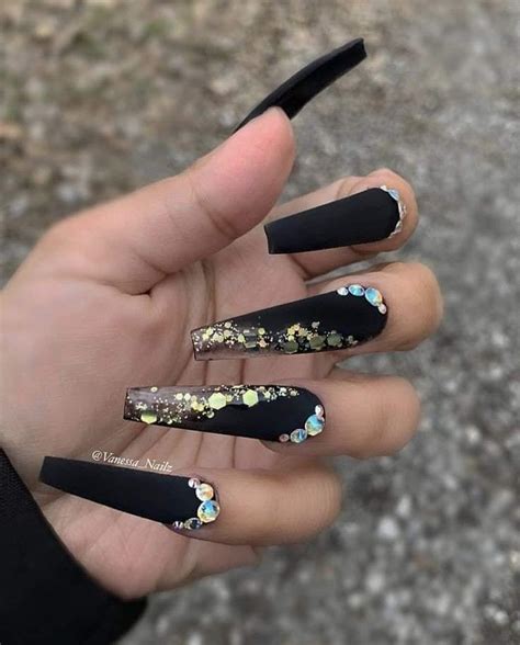 22 Ideas En【uñas Acrilicas Negras】decoradas 💅 Lifestyle