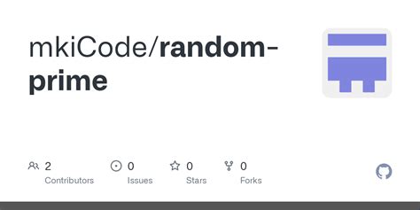 GitHub MkiCode Random Prime
